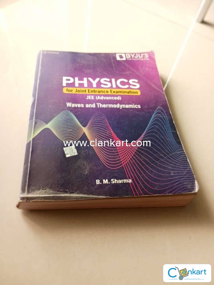 Buy 'Physics Waves And Thermodynamics Byjus' Book In Excellent ...