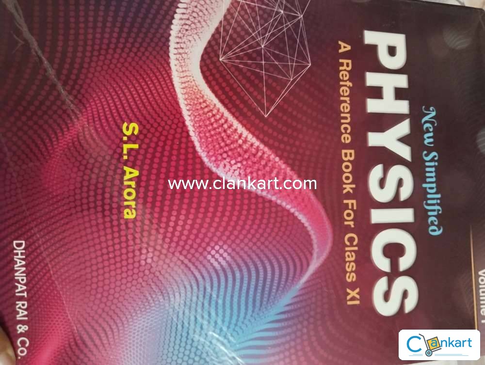 Buy 'New Simplified Physics: A Reference Book For Class 11 For 2019 Examination (Set Of 2 ...