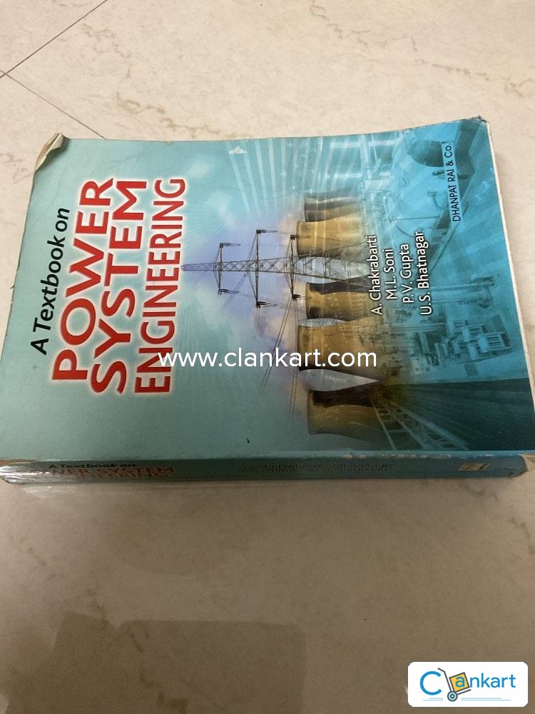 Buy 'Power System Engineering' Book In Good Condition At Clankart.com