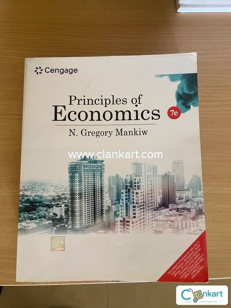 Buy 'Principles Of Economics' Book In Excellent Condition At Clankart.com