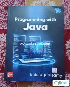 Buy 'Programming With Java E. Balaguruswamy' Book In Excellent ...