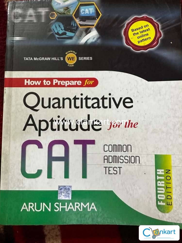 Buy 'Quantitative Aptitude For CAT 4th Ed.' Book In Excellent Condition ...