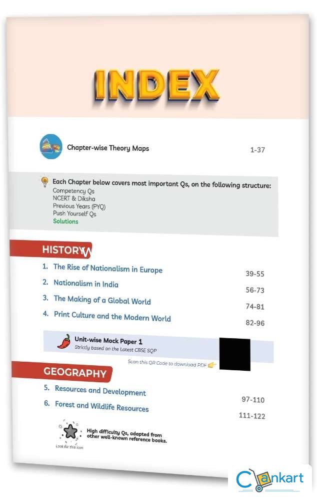 Buy 'Educart CBSE Class 10 SOCIAL SCIENCE One Shot Question Bank 2024 ...