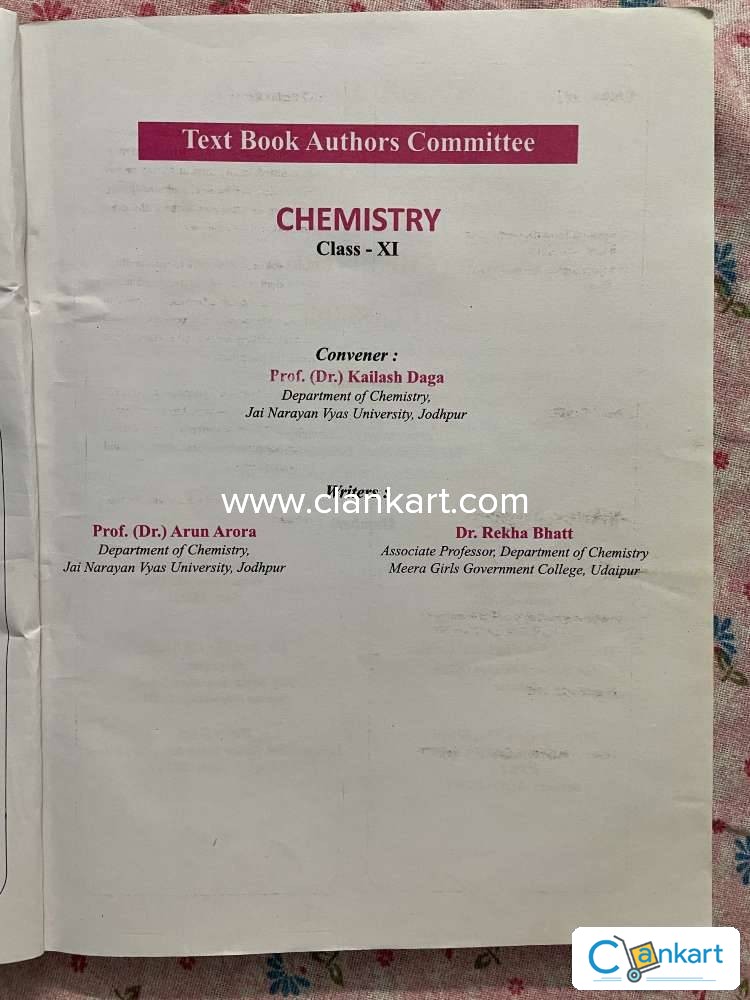 Buy 'Chemistry' Book In Excellent Condition At Clankart.com Buy 'Chemistry' Book In Excellent Condition At Clankart.com