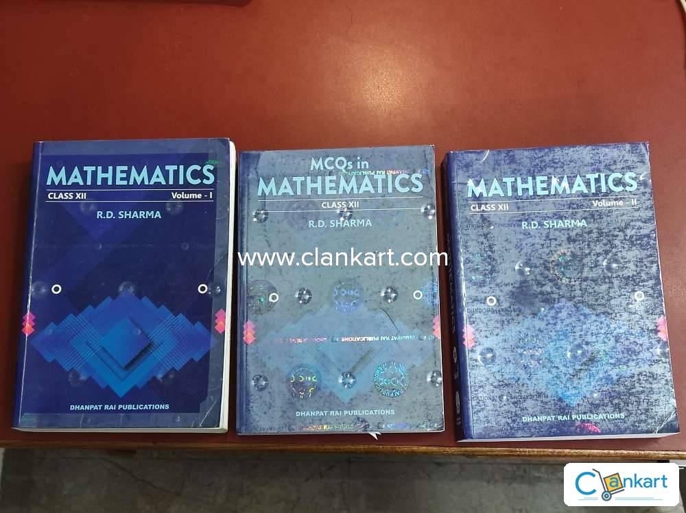 Buy 'MATHEMATICS CLASS XII (3 BOOK SET)' Book In Excellent Condition At ...
