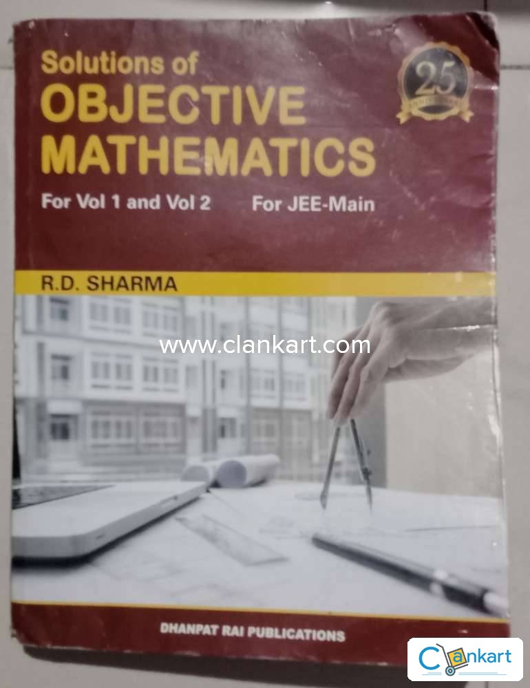 Buy 'RD SHARMA- OBJECTIVE MATHEMATICS' Book In Excellent Condition At ...