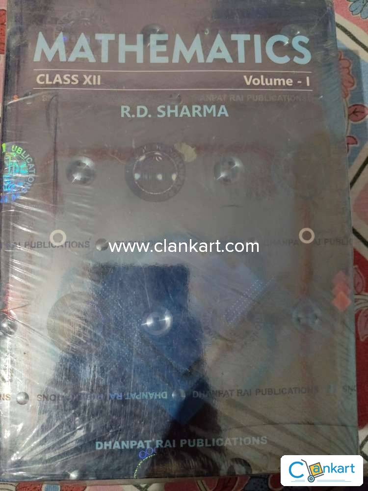 Buy 'RD SHARMA' Book In Excellent Condition At Clankart.com