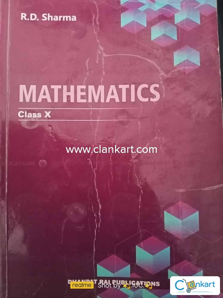 Buy 'Class 10 Mathematics RD SHARMA With MCQ Book' Book In Good ...