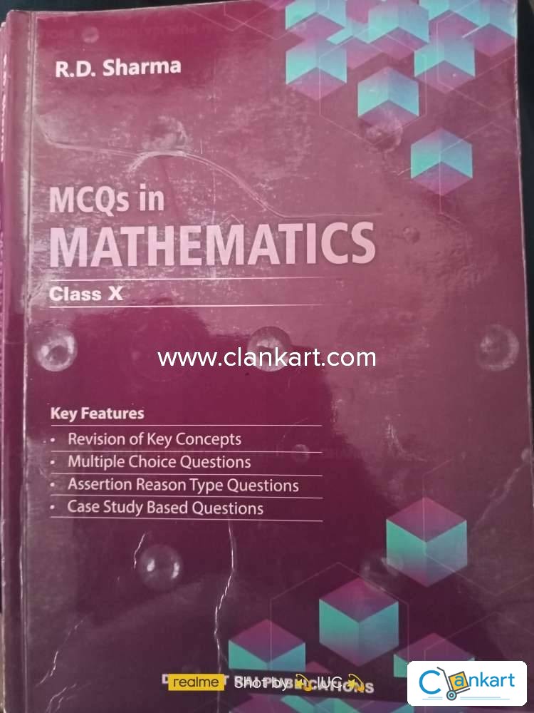 Buy 'Class 10 Mathematics RD SHARMA With MCQ Book' Book In Good ...