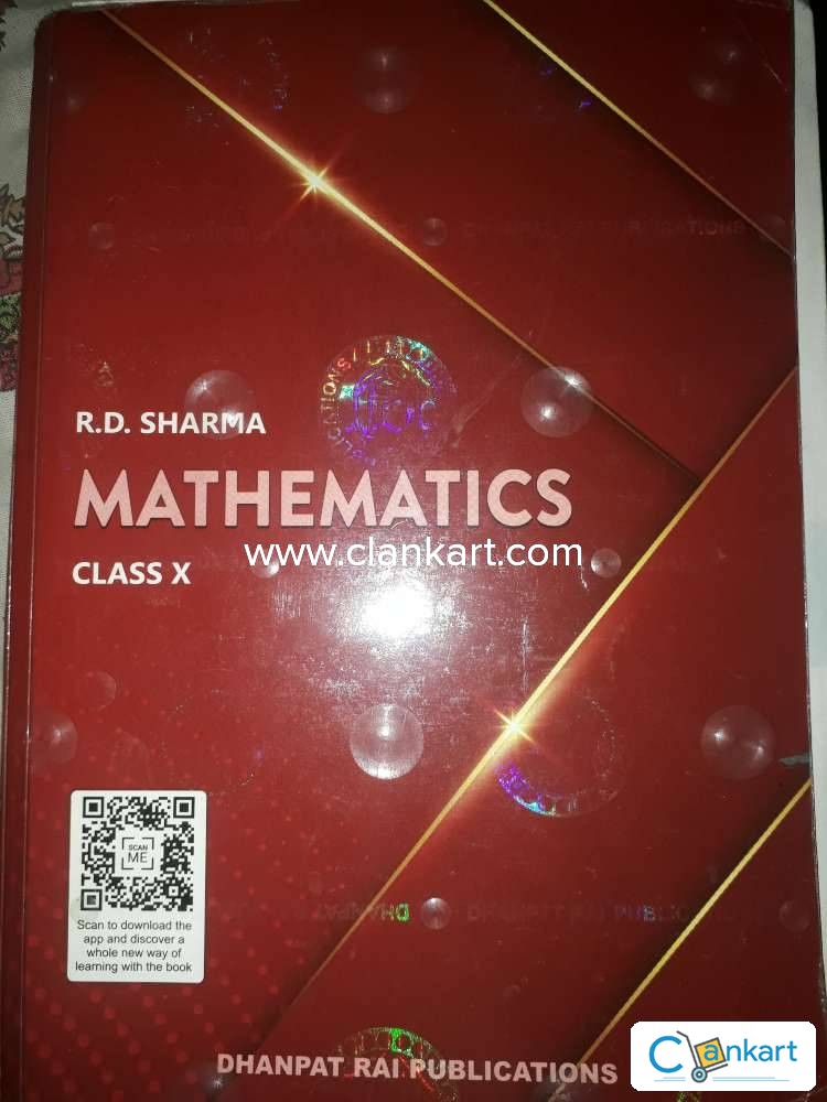 Buy 'RD SHARMA For Class 10' Book In Good Condition At Clankart.com