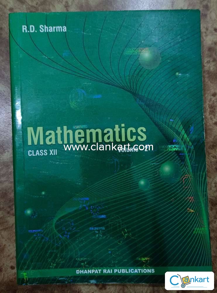 Buy 'RD Sharma Class 12 Volume 1 And 2' Book In Excellent Condition At ...