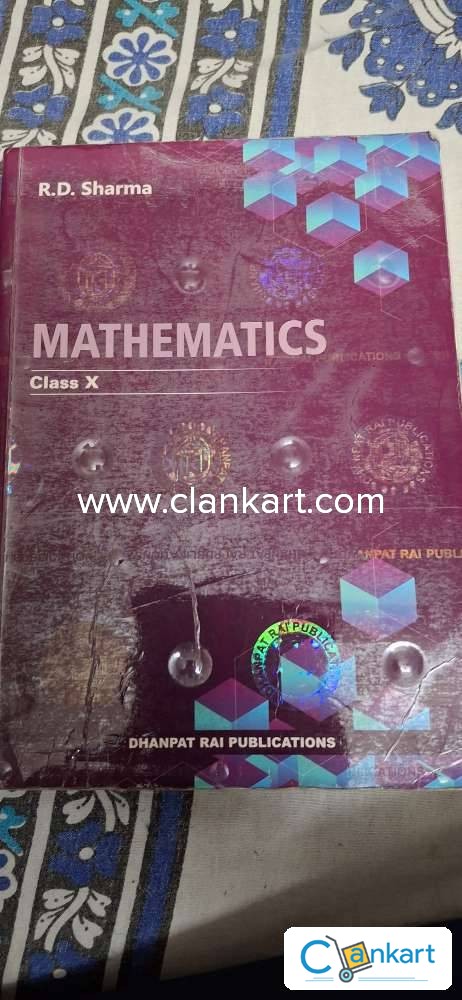Buy 'RD Sharma Mathematics Class 10 CBSE' Book In Excellent Condition ...