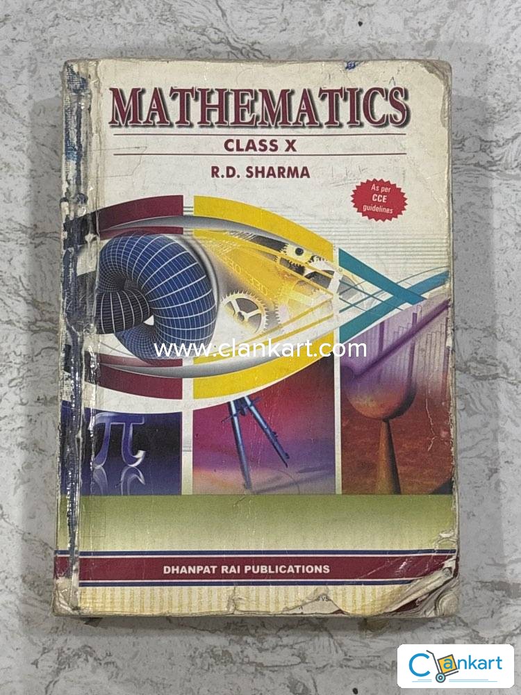 Buy 'Mathematics RD Sharma Class X' Book In Fair Condition At Clankart.com
