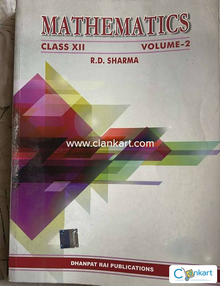 Buy 'Mathematics RD Sharma Grade 12' Book In Excellent Condition At ...