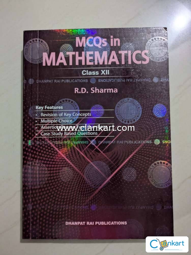 Buy 'Mathematics RD Sharma Class XII' Book In Excellent Condition At ...