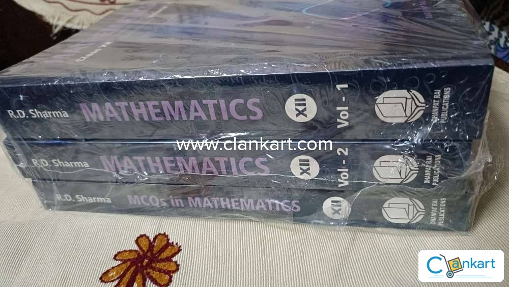 Buy 'RD SHARMA Maths For Class 12' Book In Excellent Condition At ...