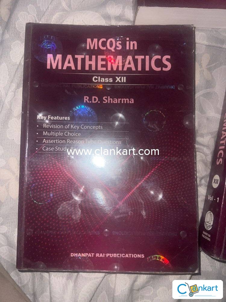 Buy 'Rd Sharma ,mathematics' Book In Excellent Condition At Clankart.com