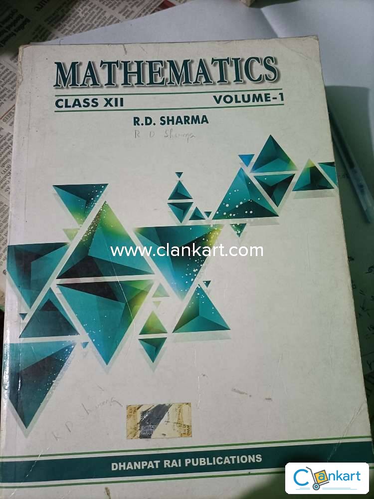 Buy 'Mathematics Vol1 And Vol2' Book In Excellent Condition At Clankart.com