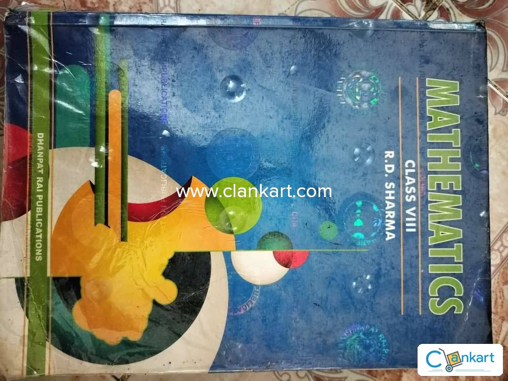Buy 'Maths RD Sharma Class 8' Book In Excellent Condition At Clankart.com