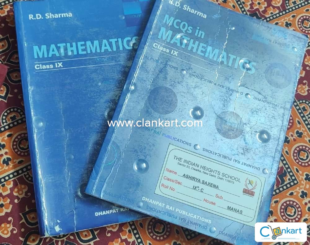 Buy 'RD Sharma Class 9' Book In Excellent Condition At Clankart.com