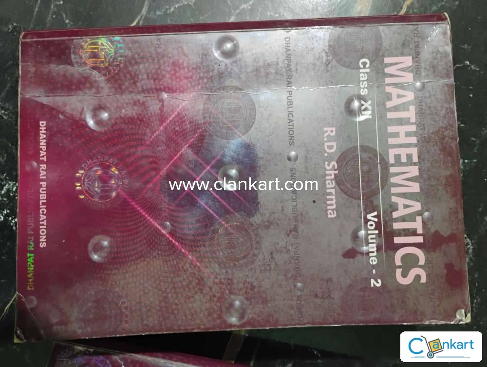 Buy 'RD Sharma Class 12th (vol.1&2 With MCQs)' Book In Excellent ...