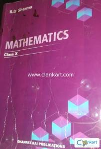 Buy 'Mathematics RD Sharma' Book In Good Condition At Clankart.com