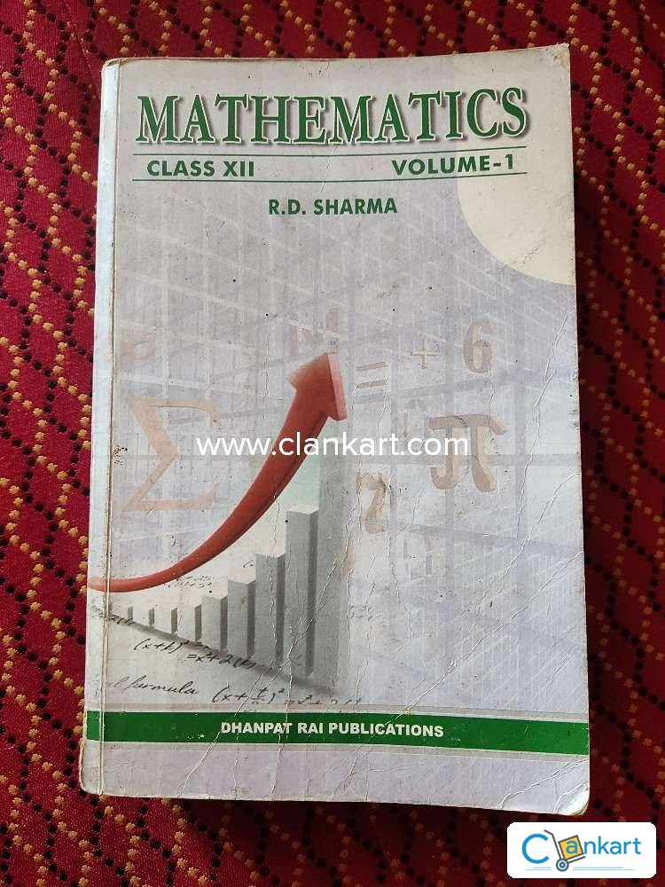 Buy 'Mathematics Class XII Volume-1' Book In Excellent Condition At ...