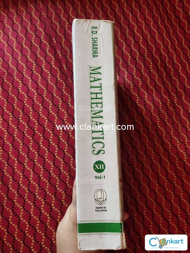 Buy 'Mathematics Class XII Volume-1' Book In Excellent Condition At ...