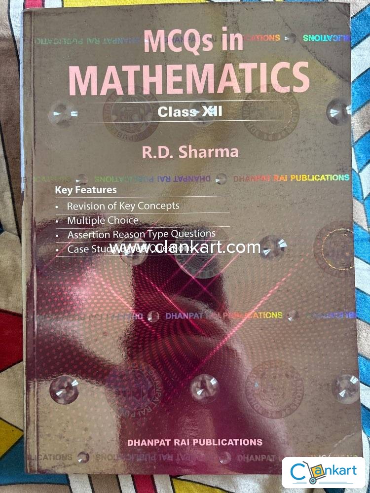 Buy 'RD Sharma Mathematics For Class 12 ( Vol 1, Vol 2 , MCQs Book ...