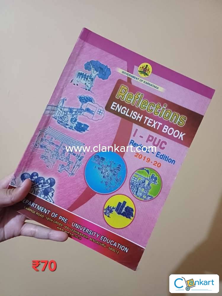 Buy REFLECTIONS English Textbook CLASS 11 karnataka Board Book In Buy REFLECTIONS English Textbook CLASS 11 karnataka Board Book In