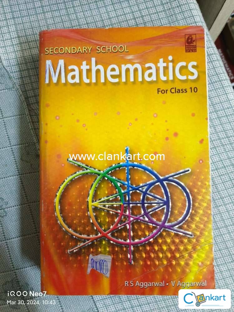 Buy 'Secondary School Mathematics For Class 10 (Examination 2020-2021 ...