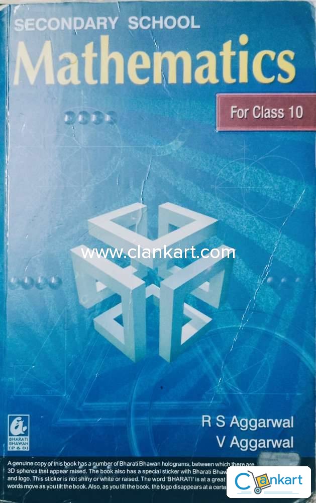 Buy 'Secondary School Mathematics For Class 10 (Examination 2020-2021 ...