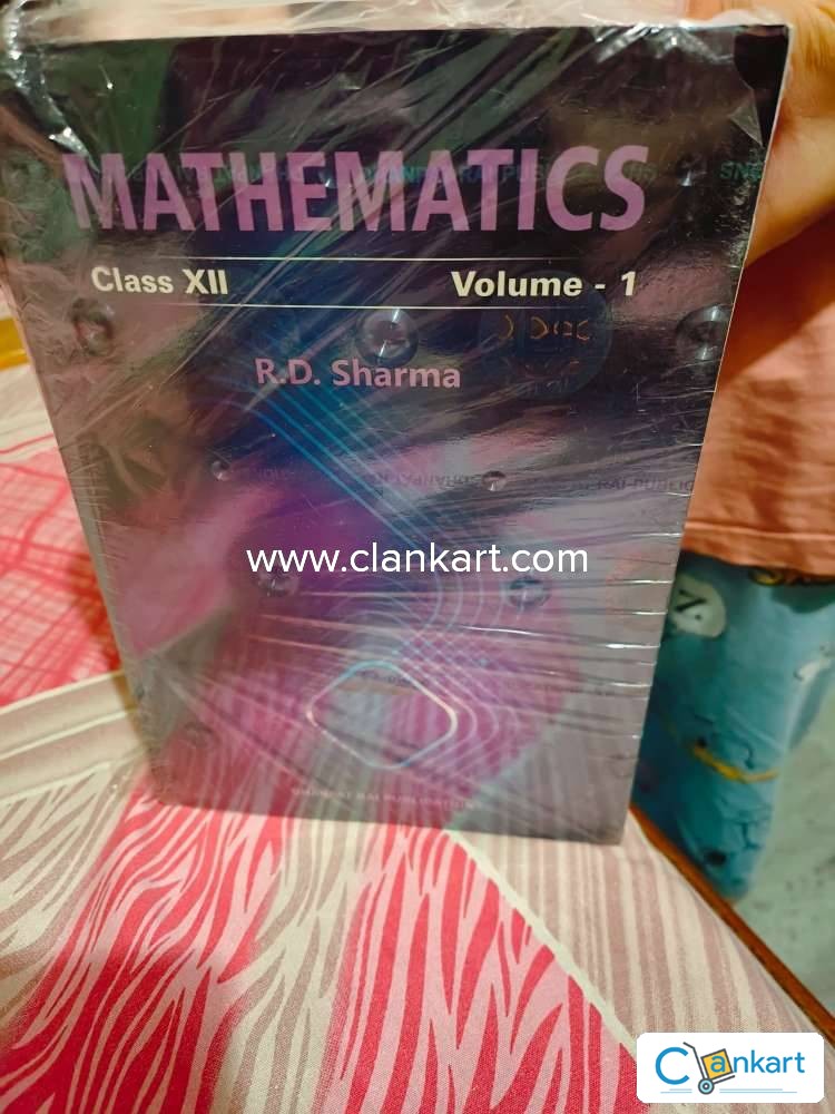 Buy 'Mathematics By R D Sharma For Class 12 CBSE' Book In Excellent ...