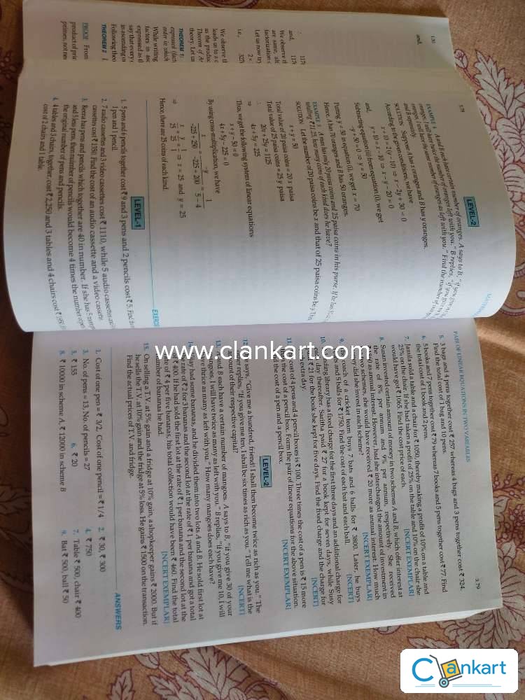 Buy 'Rd Sharma Class 10' Book In Excellent Condition At Clankart.com