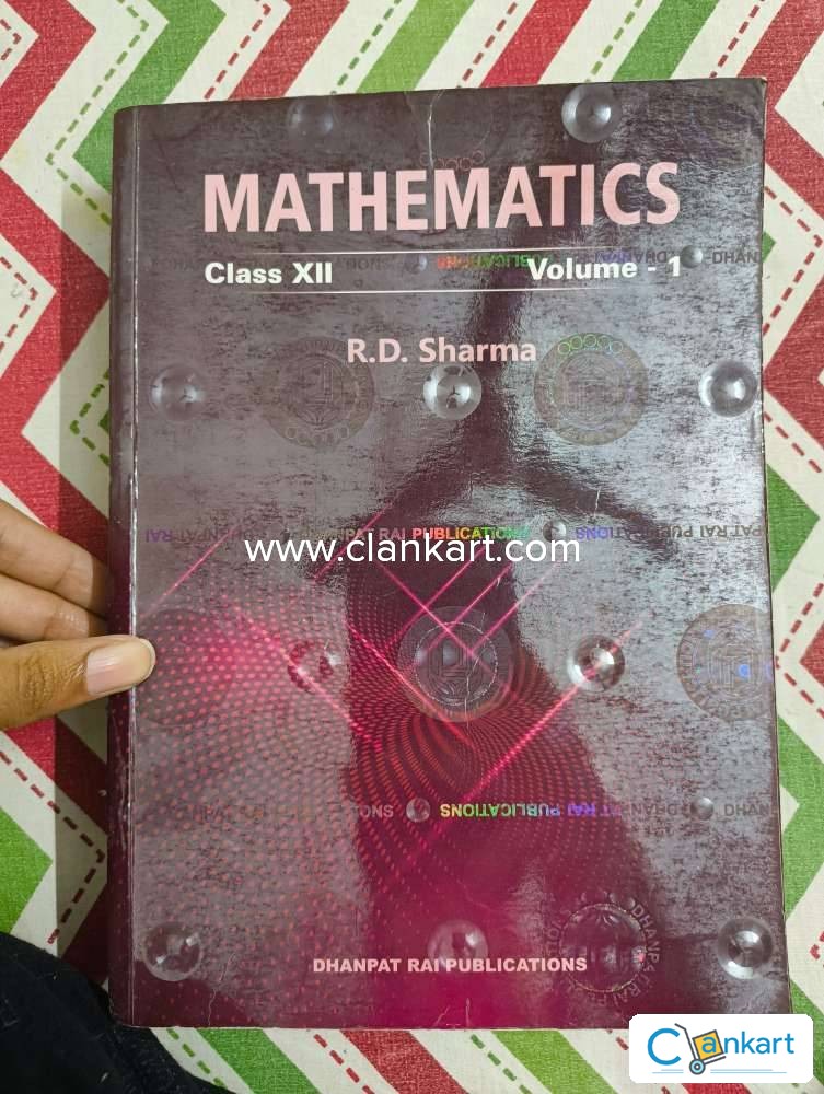Buy 'MATHEMATICS (R.D SHARMA)' Book In Excellent Condition At Clankart.com