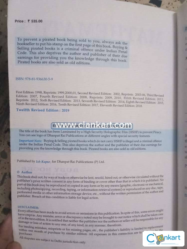 Buy 'Mathematics Class 10 By Rd Sharma' Book In Excellent Condition At ...
