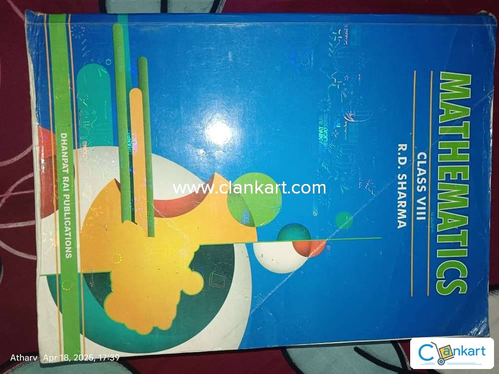 Buy 'Mathematics Class 8' Book In Excellent Condition At Clankart.com