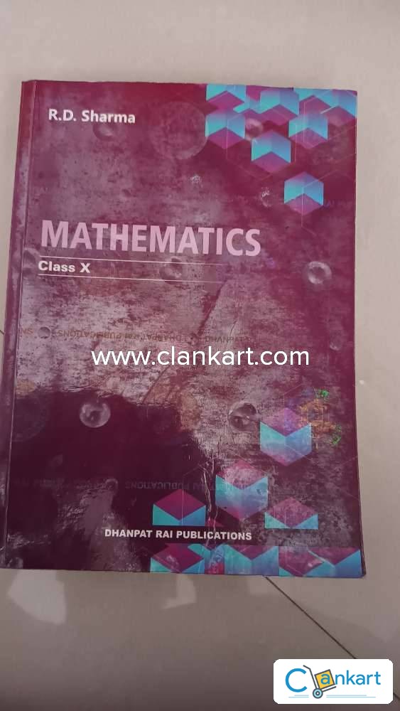 Buy 'Rd Sharma Mathematics' Book In Good Condition At Clankart.com