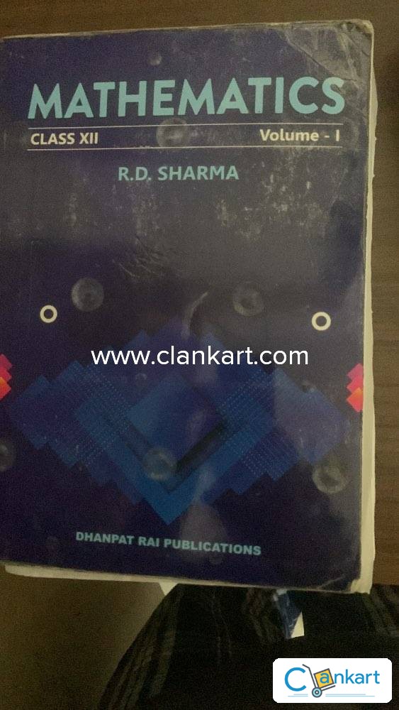 Buy 'Rd Sharma Vol 1,2 And Mcq Book Set Class 12th' Book In Excellent ...