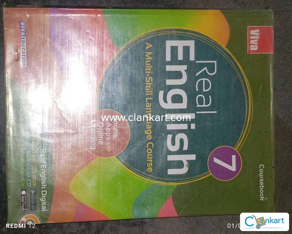 Buy 'Real English - 2018 Ed. With CD, Book 7' Book In Good Condition At ...