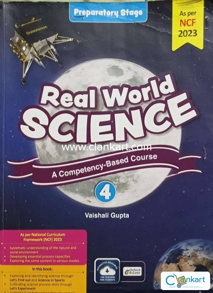 Buy 'Real World Science Class 4' Book In Good Condition At Clankart.com