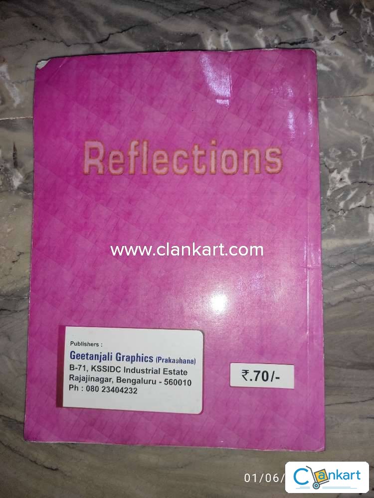 Buy 'Reflections English Textbook I PUC' Book In Good Condition At ...