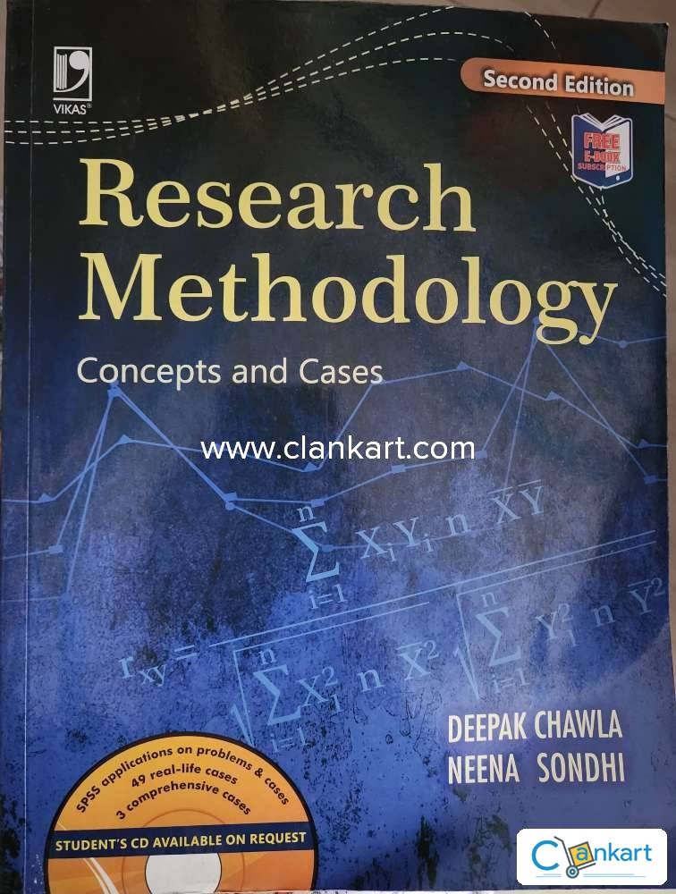 Buy 'Research Methodology Concept And Cases' Book In Excellent ...