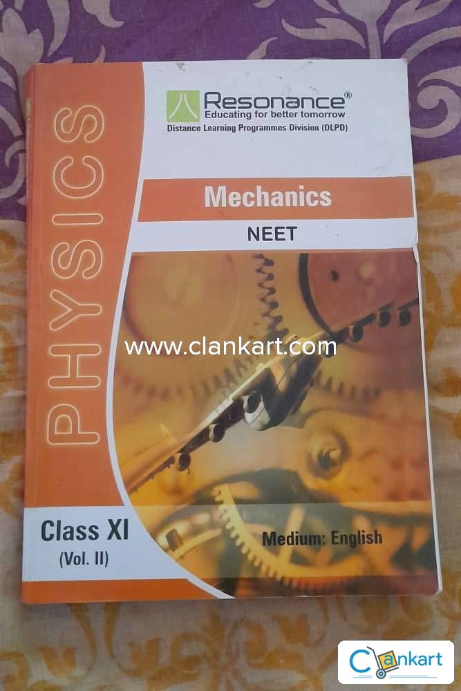 Buy 'Resonance Class 11 Physics Mechanics Part 2' Book In Excellent ...