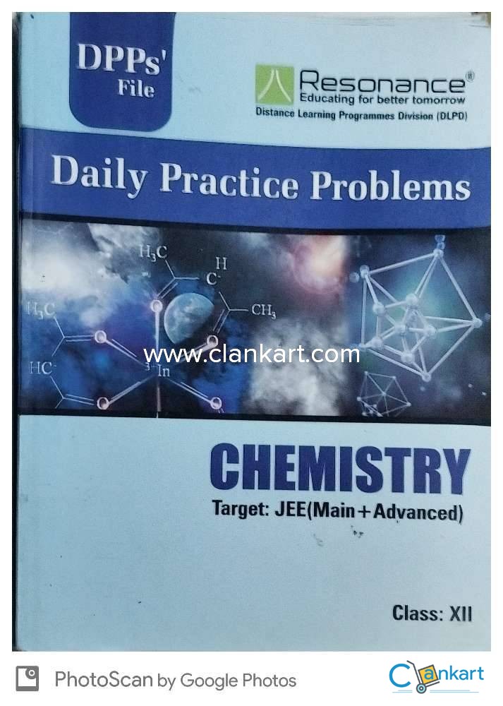 Buy 'Resonance DPP For Jee Mains&advanced-class 11' Book In Excellent ... Buy 'Resonance DPP For Jee Mains&advanced-class 11' Book In Excellent ...