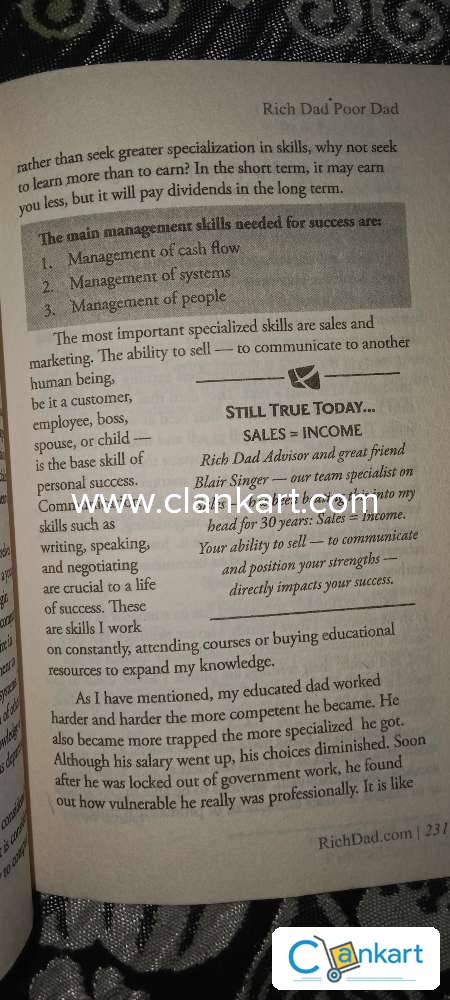 Buy 'Rich Dad Poor Dad: What The Rich Teach Their Kids About Money That ...