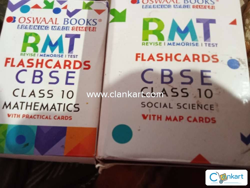 Buy 'Rmt Flashcards Oswaal Class 10th' Book In Good Condition At ...