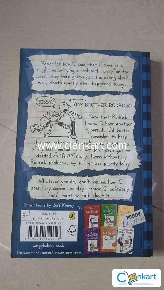 Buy 'Rodrick Rules (Diary Of A Wimpy Kid, #2)' Book In Good Condition ...