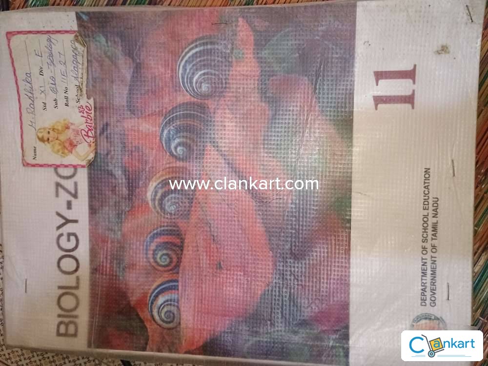 Buy '11th Bio Zoology Book' Book In Excellent Condition At Clankart.com