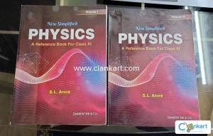 Buy 'SL ARORA NEW SIMPLIFIED PHYSICS FOR CLASS 11TH VOL 1&2' Book In Excellent Condition At ...
